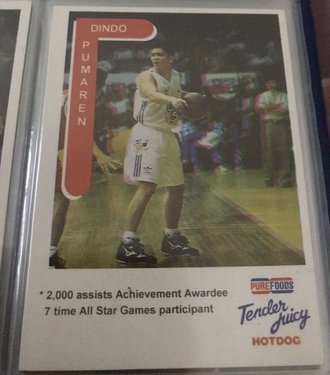 Dindo Pumaren Purefoods TJ Hotdog Basketball, Hobbies & Toys, Toys & Games on Carousell