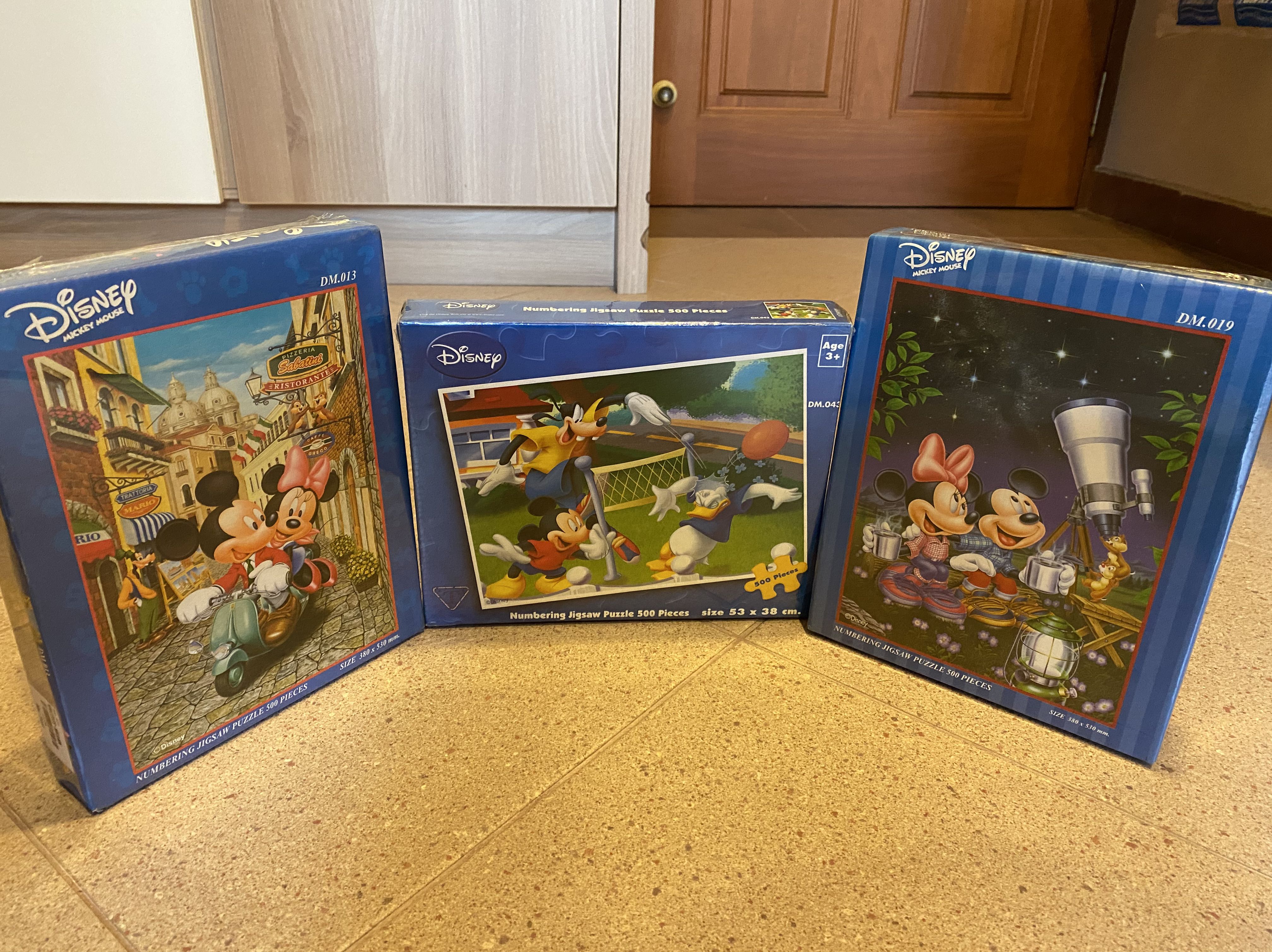 Disney Mickey Mouse Puzzles, Hobbies & Toys, Toys & Games on Carousell