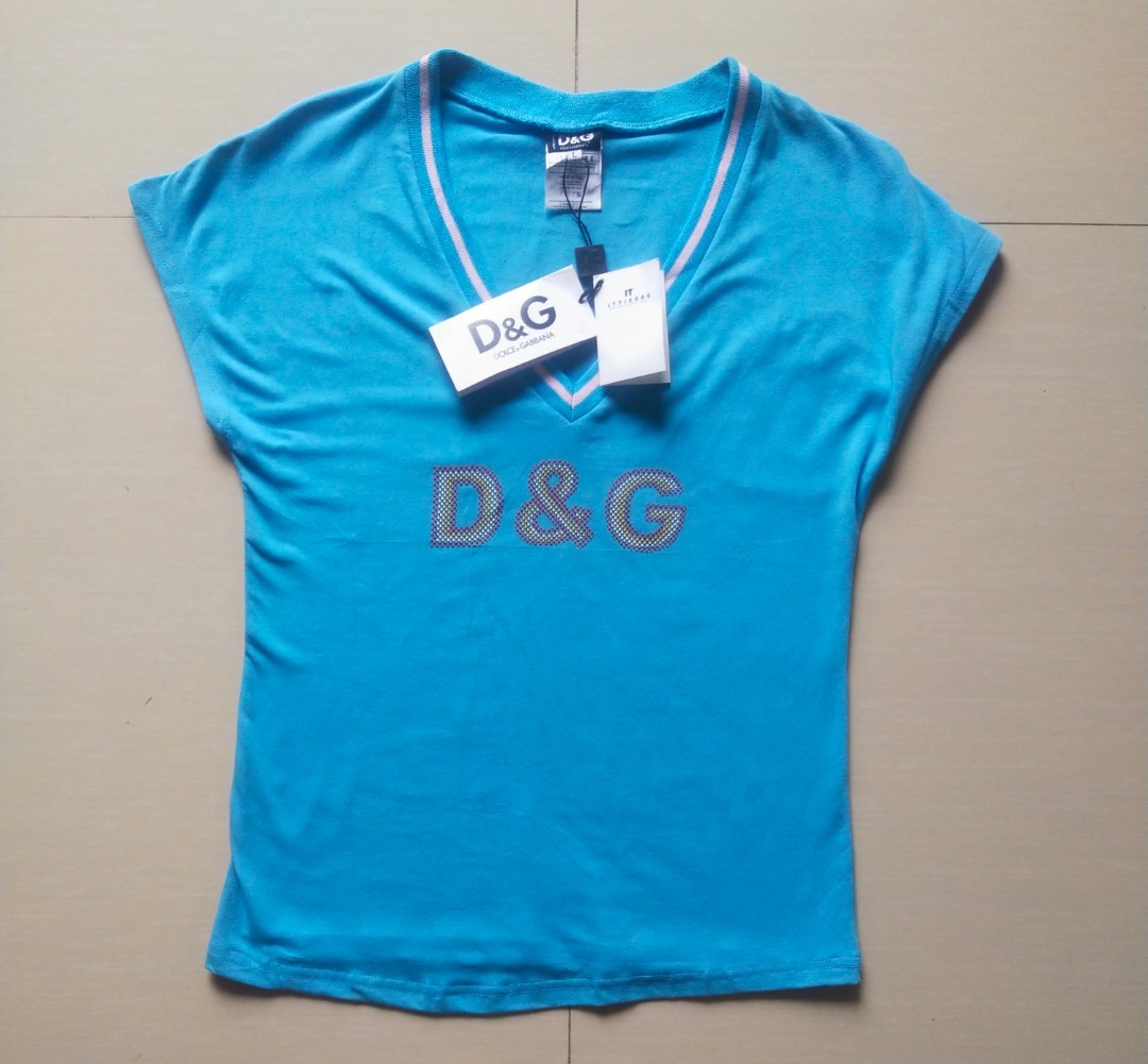 DOLCE & GABBANA D&G LOGO, Luxury, Apparel on Carousell