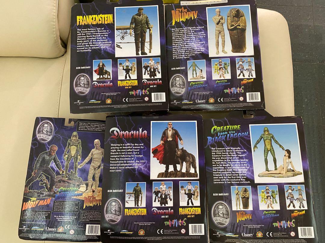 DST UNIVERSAL STUDIOS MONSTERS BRAM STOKER'S DRACULA, FRANKENSTEIN, THE ...
