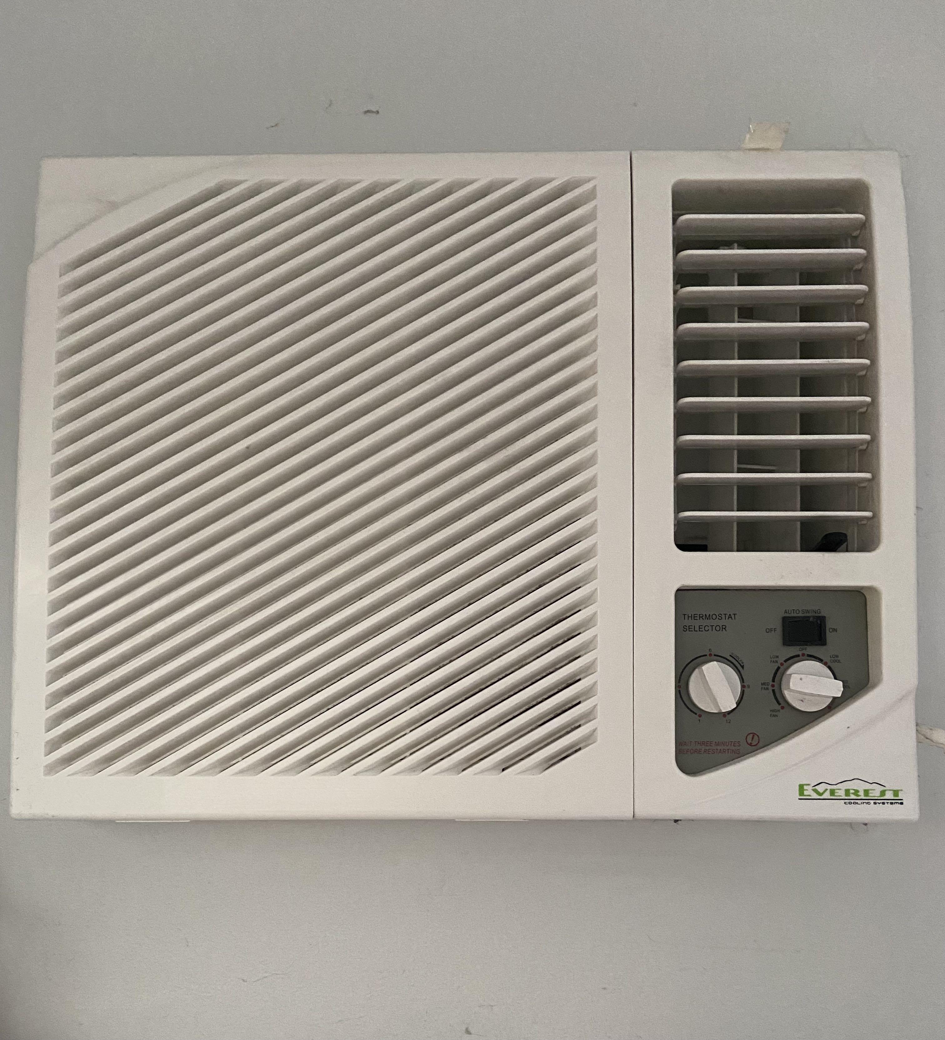 Everest Window Type Aircon, TV & Home Appliances, Air Conditioning and ...