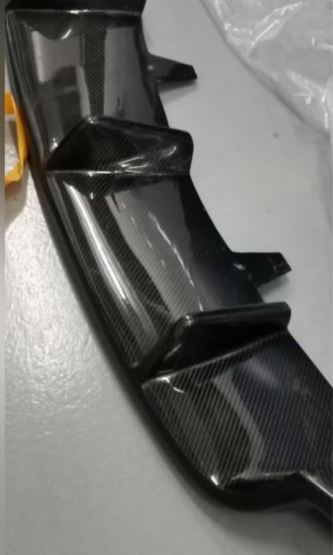 Fd2r Js Racing replica rear diffuser. Genuine CF., Car Accessories ...
