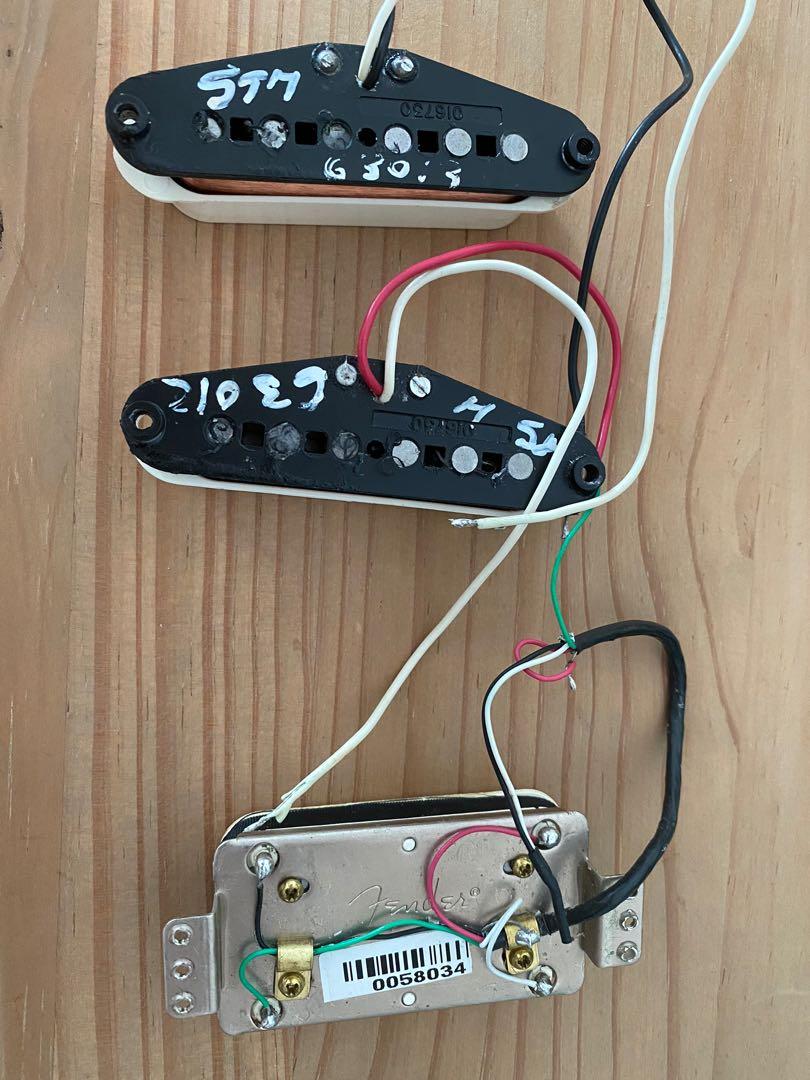 Fender MIA HSS pickup set, Hobbies & Toys, Music & Media, Music ...