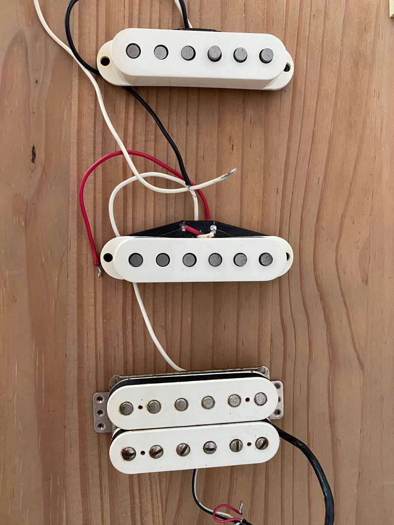 Fender MIA HSS pickup set, Hobbies & Toys, Music & Media, Music ...