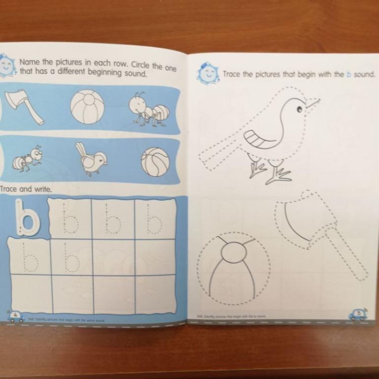 First Phonics Reader & Activity Book 1-2 (3 years and above) (Preschool ...
