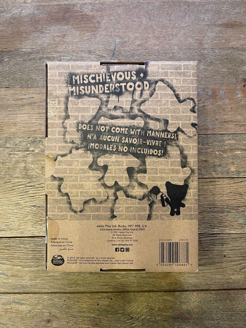 Fuggler Felt Lime Green Rancid Rabbit 9″ Plush Funny Ugly Monster Spin ...