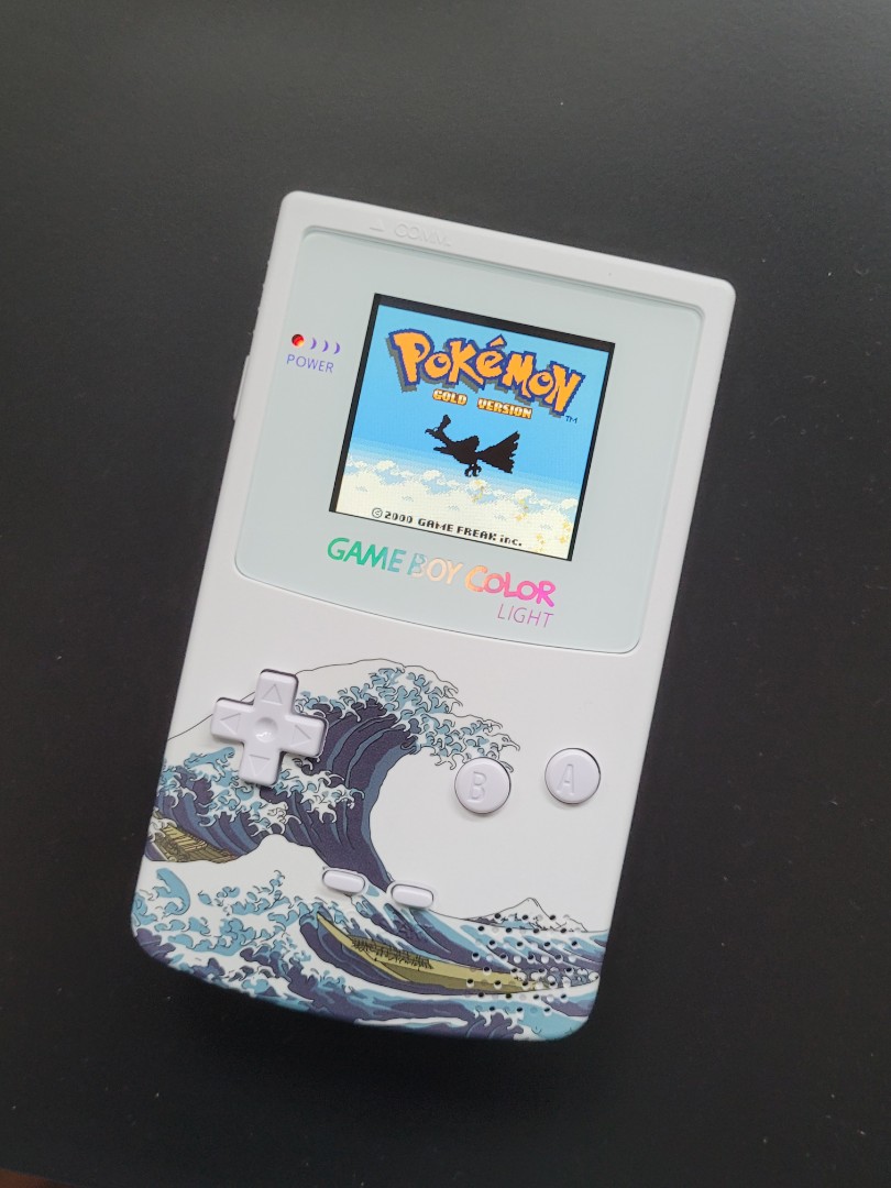Gameboy Color Backlit Screen + Wave Shell Nintendo Game Boy Color GBC ...