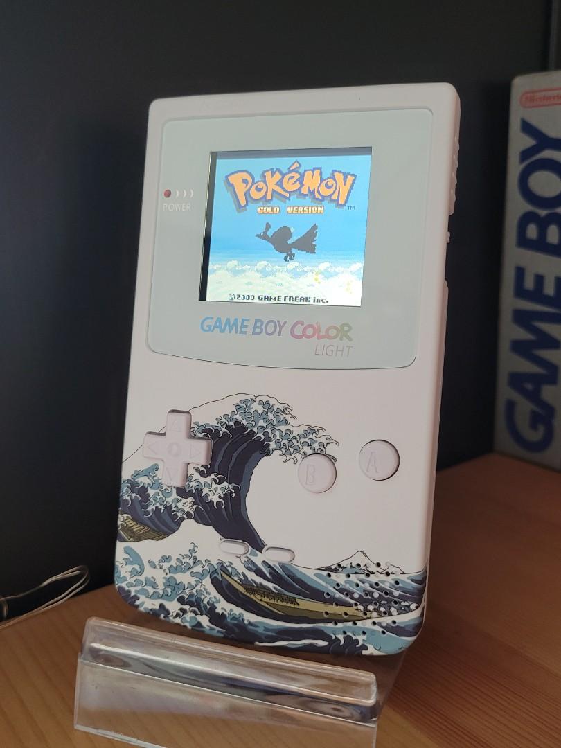 Gameboy Color Backlit Screen + Wave Shell Nintendo Game Boy Color GBC ...