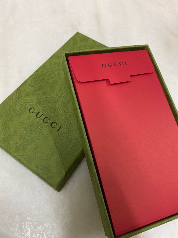Gucci Red Packets / Angpow, Hobbies & Toys, Stationery & Craft ...