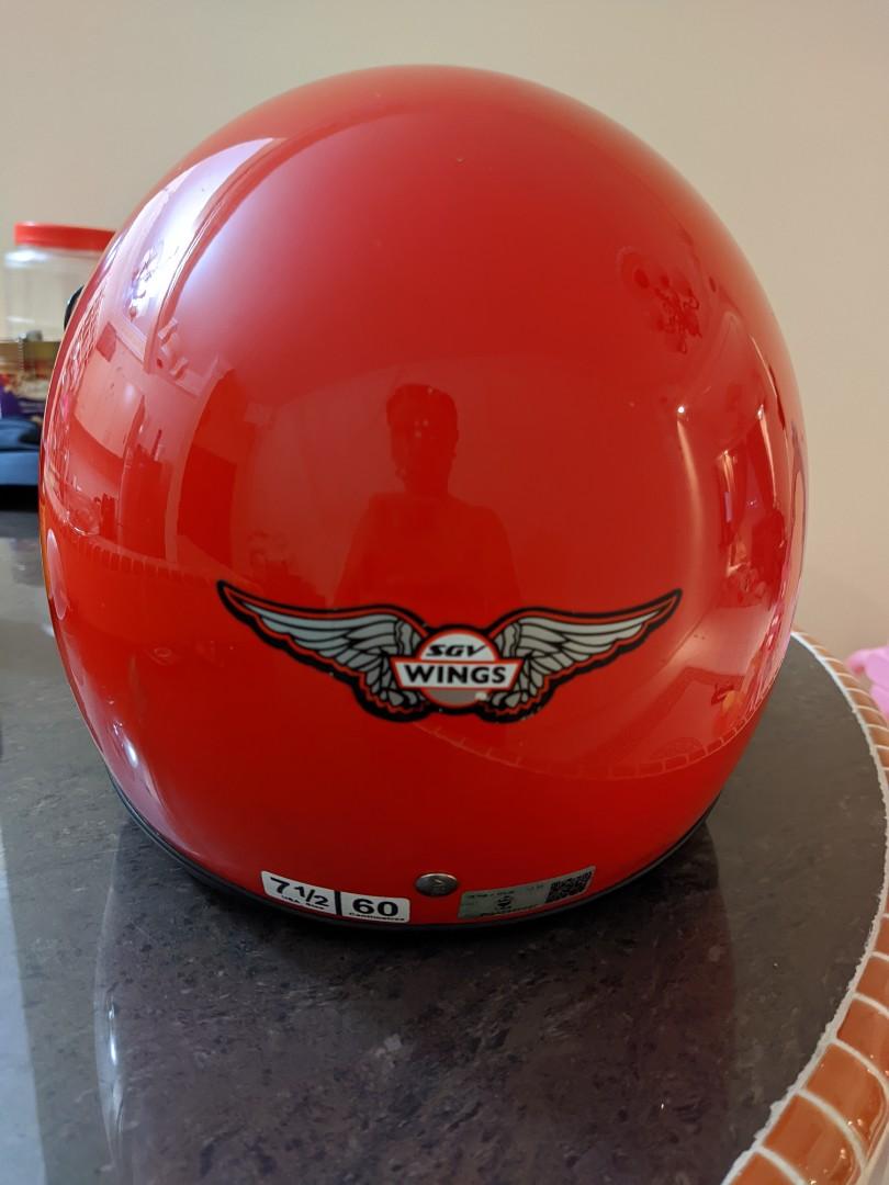 Helmet SGV WINGS, Everything Else, Others on Carousell