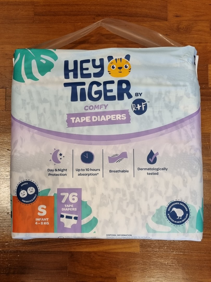 Rascal and Friends Hey Tiger Tape Diapers Small size, Babies & Kids, Babies & Kids Fashion on ...