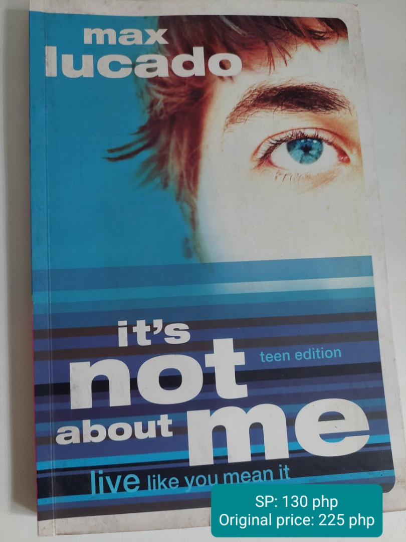 Its not about me, Hobbies & Toys, Books & Magazines, Fiction & Non ...