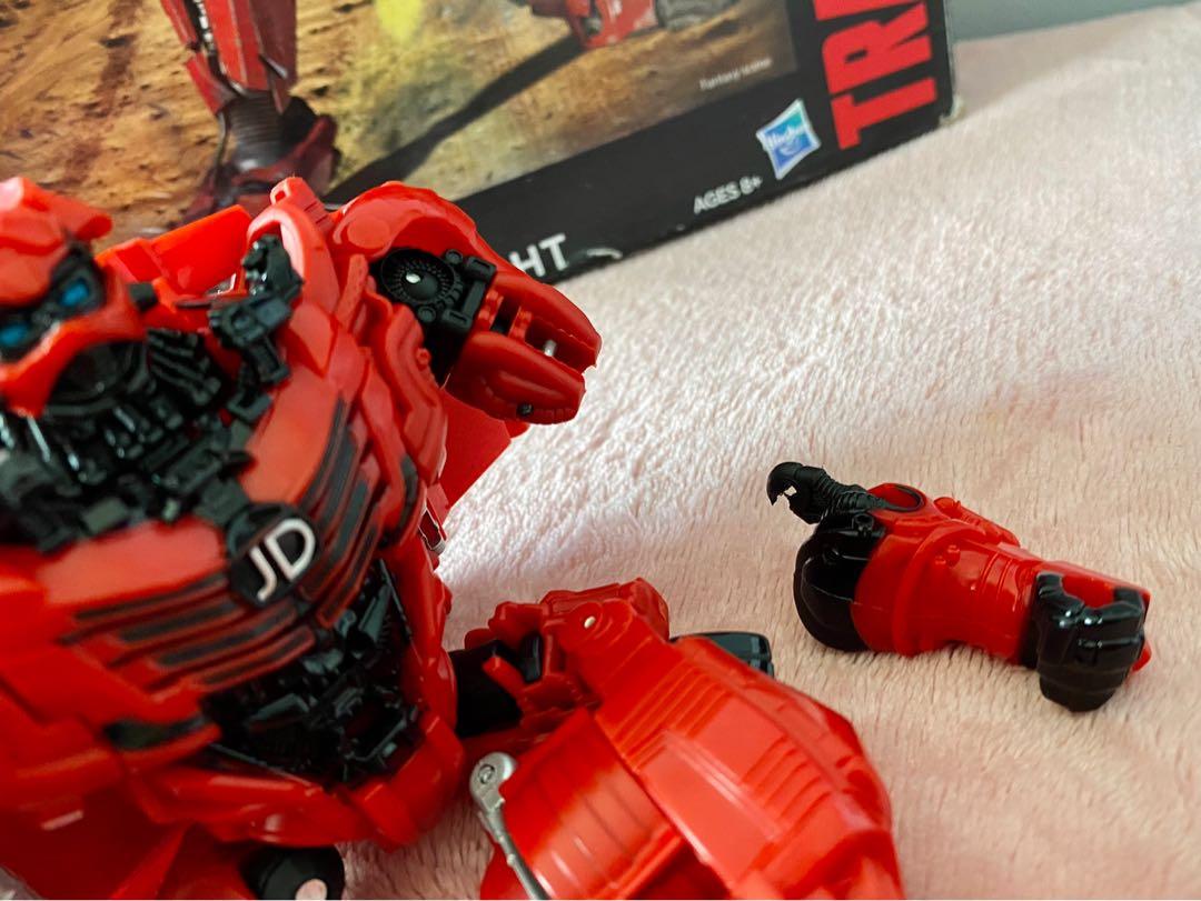 JD Red Knight Transformers, Hobbies & Toys, Toys & Games on Carousell