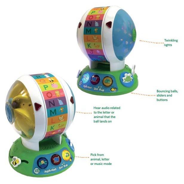 LeapFrog Scout's Alphabet Zoo Ball | Education Learning Toy | 6-24 ...
