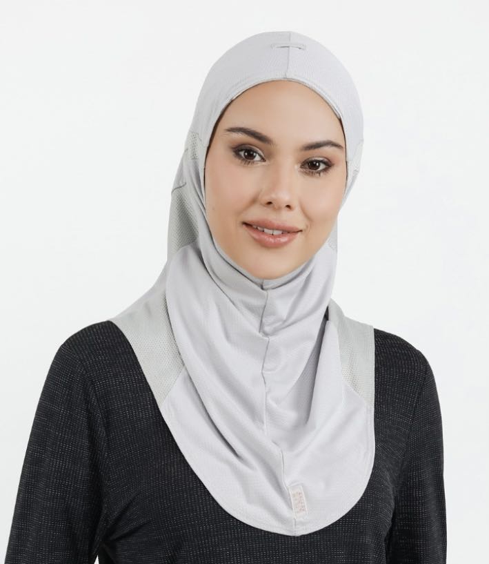 Lilit Instant Active 2 0 Hijab In Grey Womens Fashion Muslimah