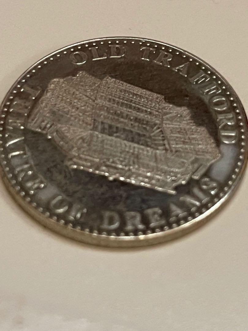 Manchester United Souvenir Coin (Free Postage), Hobbies & Toys ...