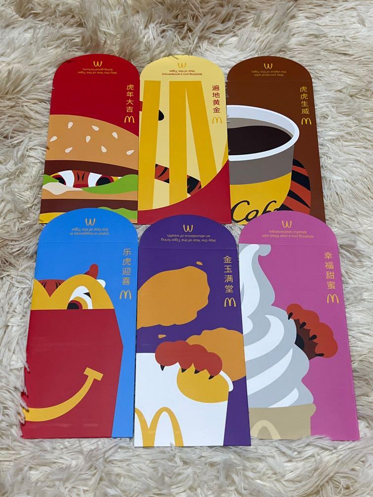 McDonald’s 2022 Red Packet Hong Bao, Hobbies & Toys, Stationery & Craft ...