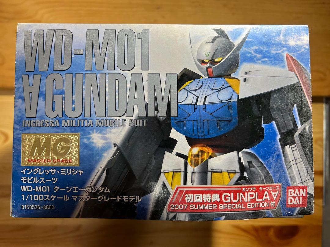 All New MG Turn A Gundam First Release Special Edition 全新未砌初回特典版 高達, 興趣 ...