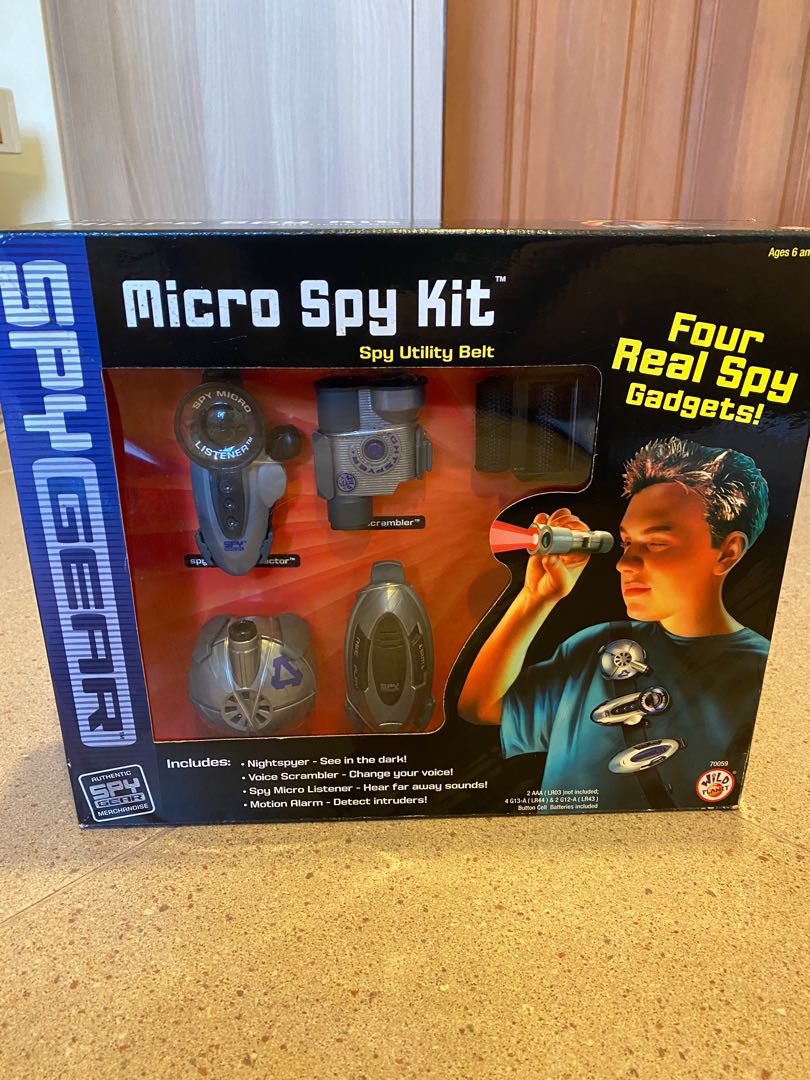 Micro Spy Kit, Hobbies & Toys, Toys & Games on Carousell