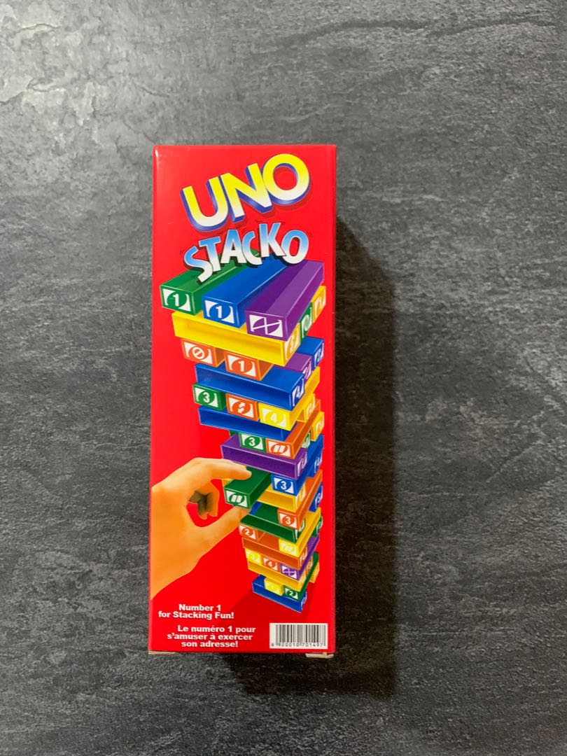 Mini UNO Stacko, Hobbies & Toys, Toys & Games on Carousell