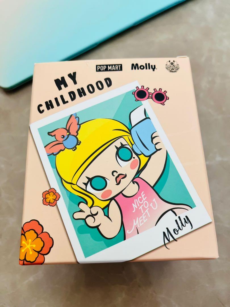 Molly My Childhood glass cup popmart, Hobbies & Toys, Toys & Games on ...