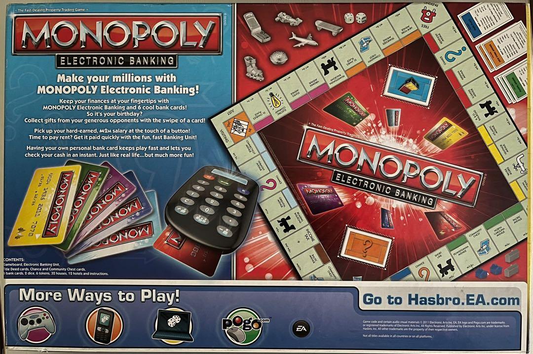 MONOPOLY Electronic Banking, Hobbies & Toys, Toys & Games on Carousell