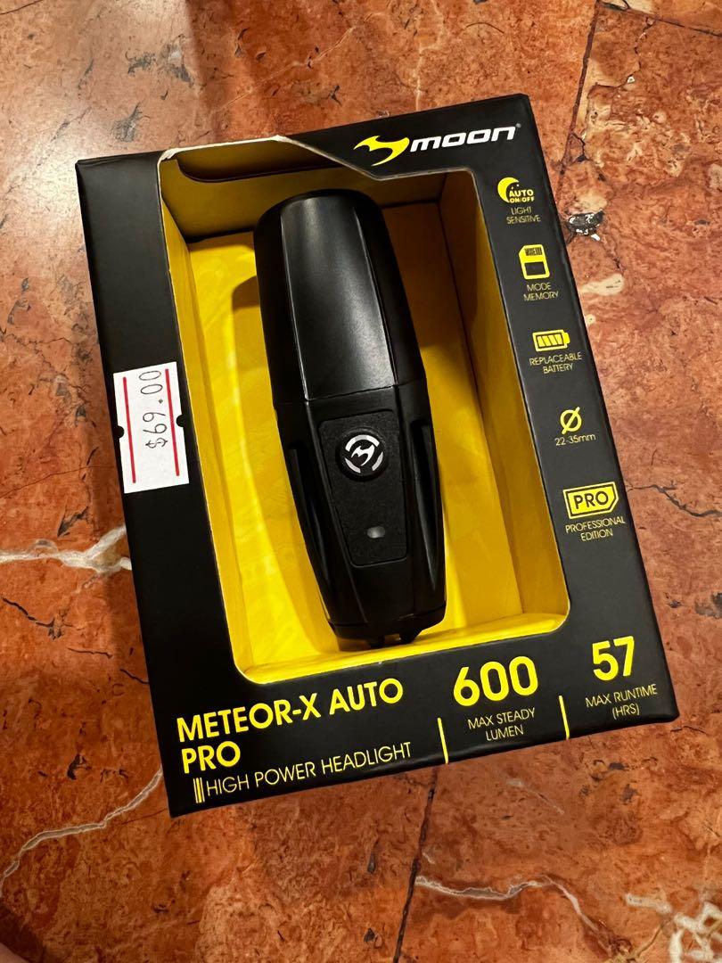 Moon Meteor X Auto Pro Bike Light, Sports Equipment, Bicycles & Parts ...