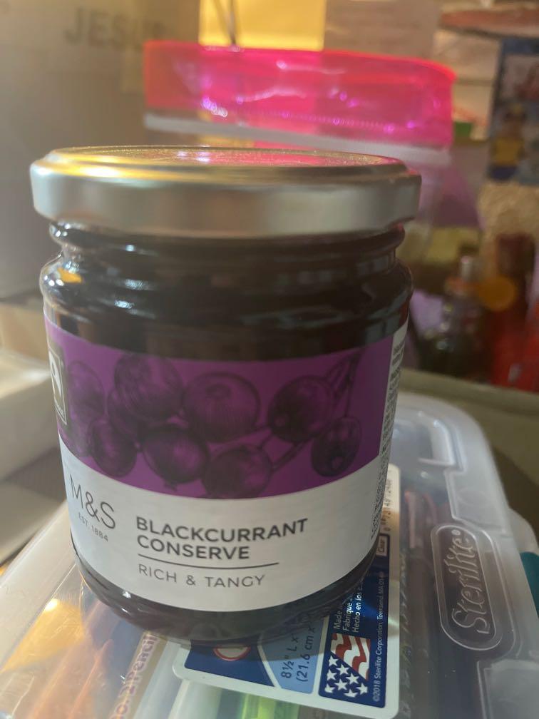 M&S Blackcurrant Conserve, Food & Drinks, Other Food & Drinks on Carousell