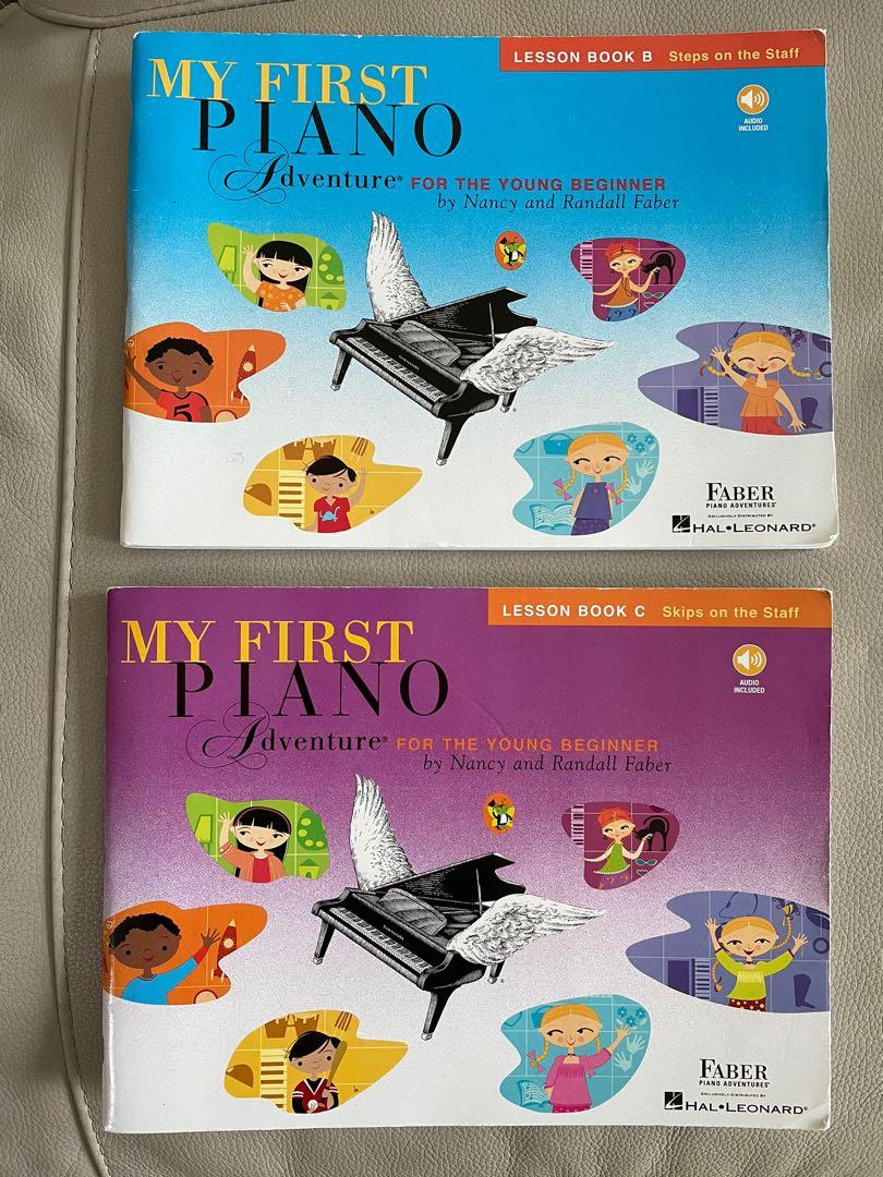 My First Piano Adventure lesson books B and C, Hobbies & Toys, Books ...