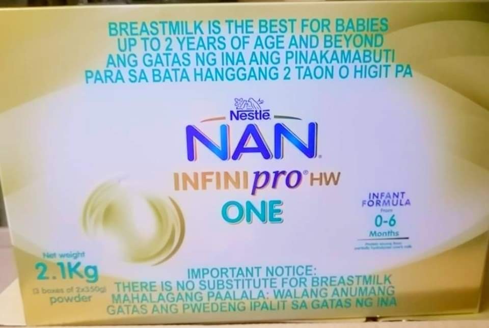 NAN HW ONE, Babies & Kids, Nursing & Feeding, Breastfeeding & Bottle ...