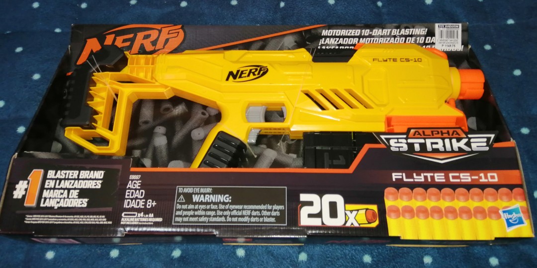 Nerf Flyte CS-10, Hobbies & Toys, Toys & Games on Carousell