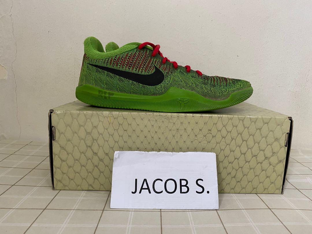Nike Mamba Rage Grinch, Men's Fashion, Footwear, Sneakers on Carousell