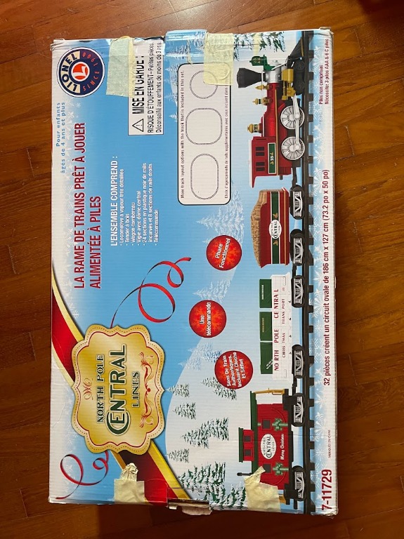 North Pole central lines - toy train, Hobbies & Toys, Toys & Games on ...