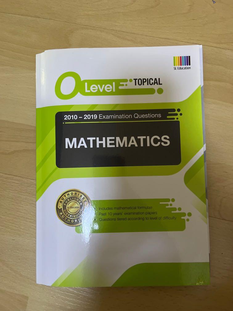 O level mathematics topical tys, Hobbies & Toys, Books & Magazines ...