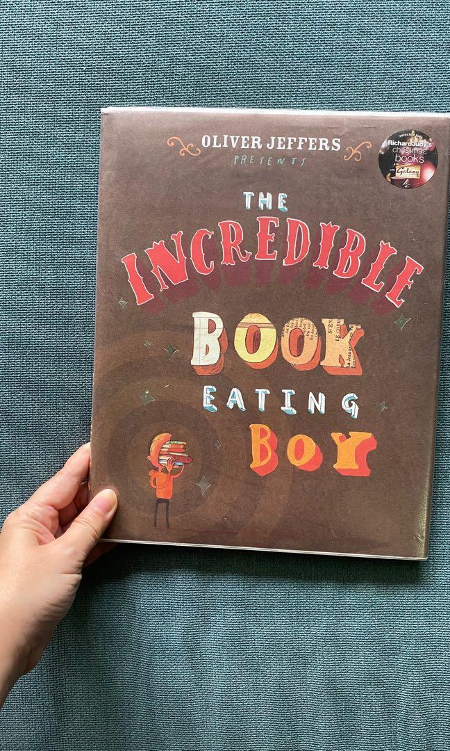 Oliver Jeffers The Incredible Book Eating Boy, Hobbies & Toys, Books ...