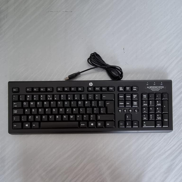 Original HP Keyboard | Compatible with all PC Desktop and Laptop ...