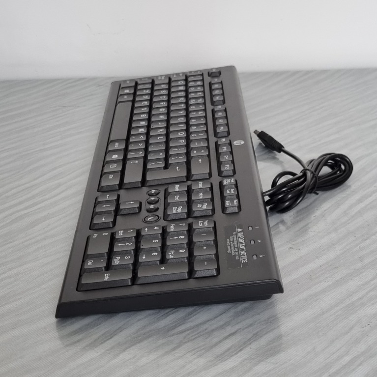 Original HP Keyboard | Compatible with all PC Desktop and Laptop ...