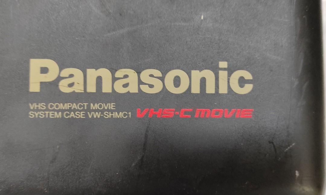 Panasonic VHS compact movie system case VW-SHMC1, 攝影器材, 攝錄機 - Carousell
