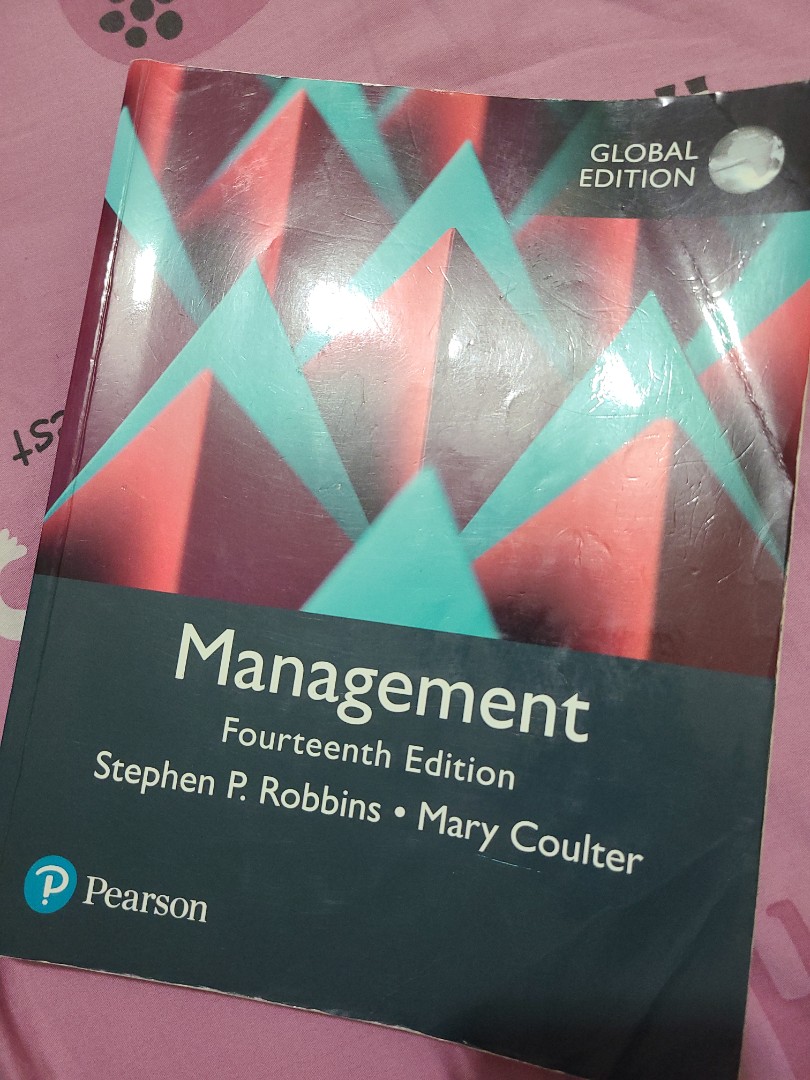 Pearson Management Fourteen edition Global edition, 興趣及遊戲, 書本 & 文具, 教科書 ...