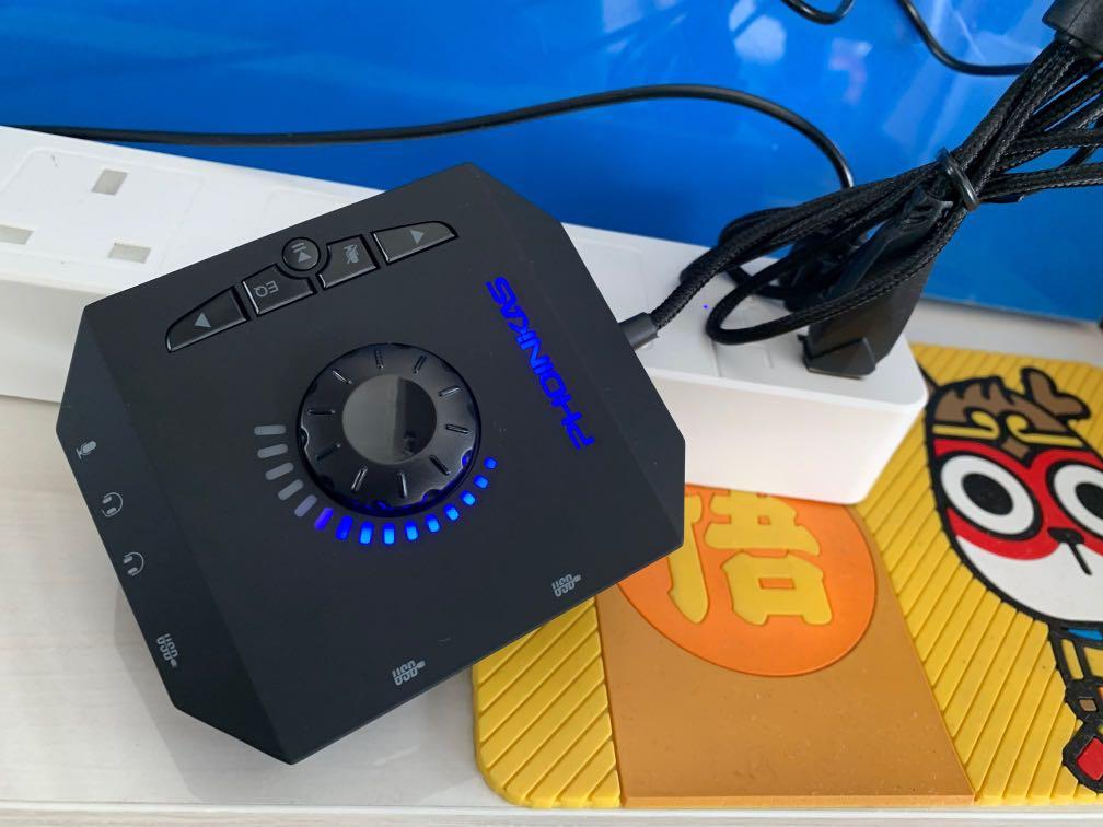 PHOINIKAS T10 Multi Switch USB Sound Card Hub, Audio, Soundbars ...