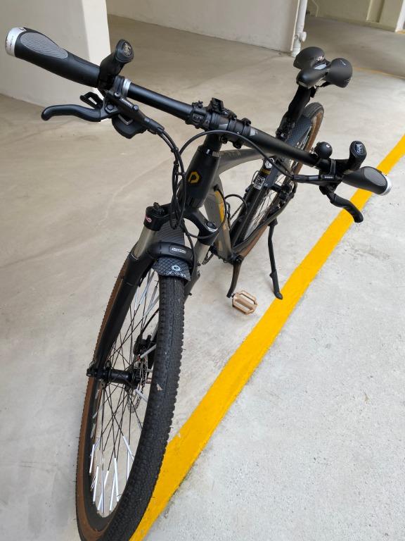 Polygon Heist X7 2021 Hybrid Bike Frame Size L, Sports Equipment ...