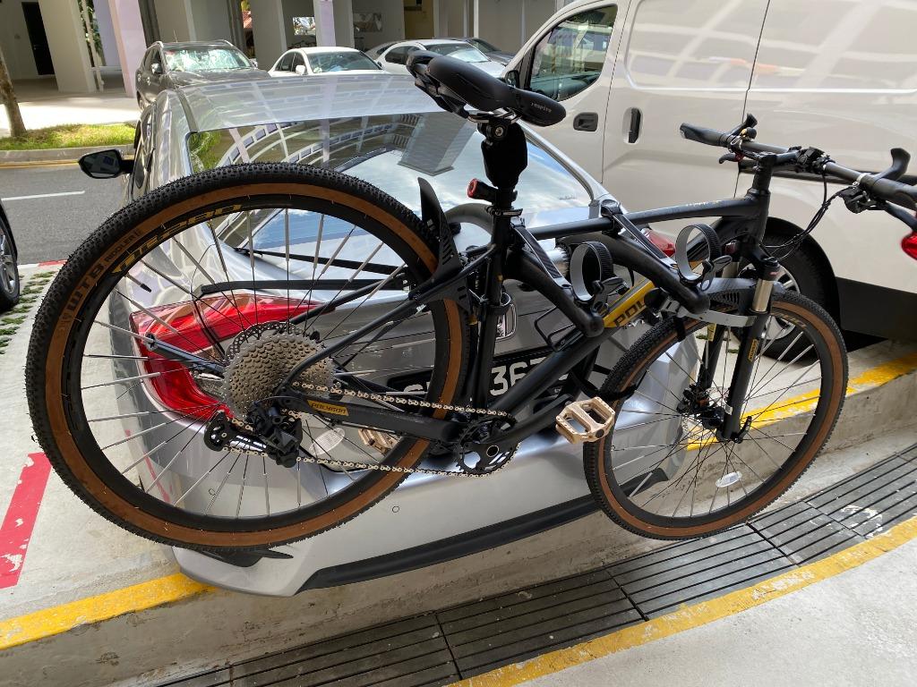 Polygon Heist X7 2021 Hybrid Bike Frame Size L, Sports Equipment ...