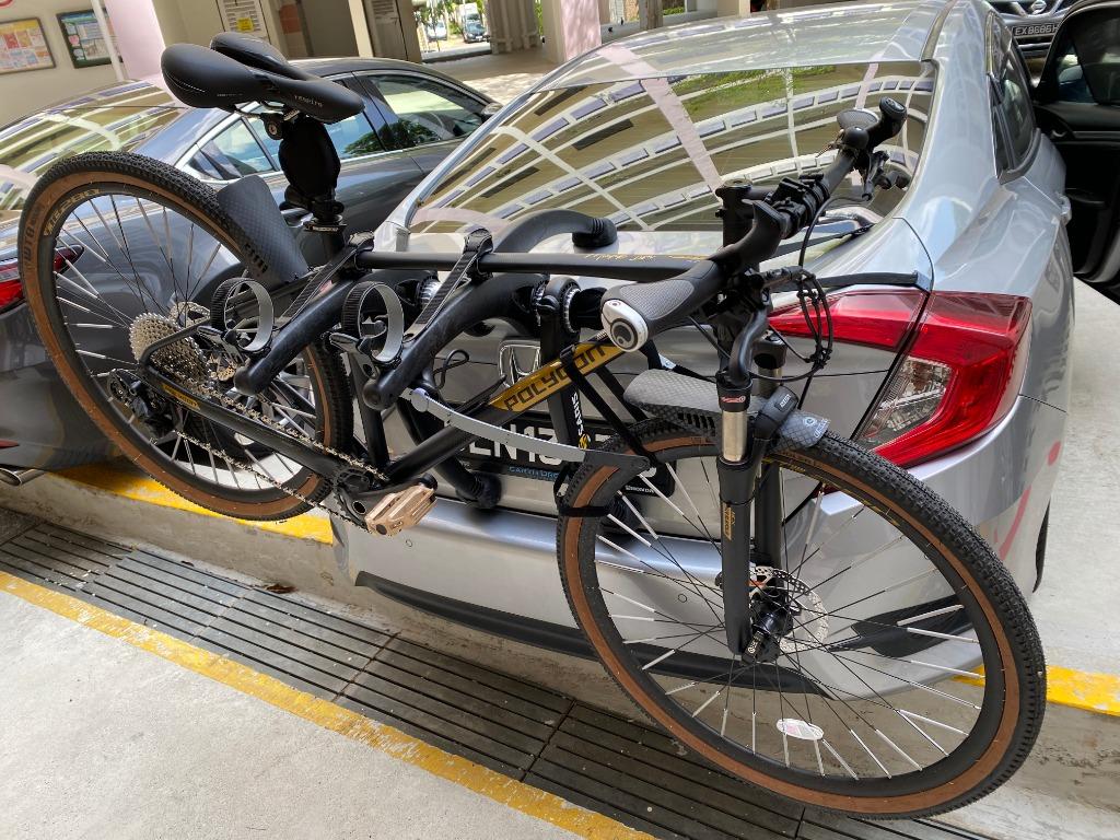 Polygon Heist X7 2021 Hybrid Bike Frame Size L, Sports Equipment ...
