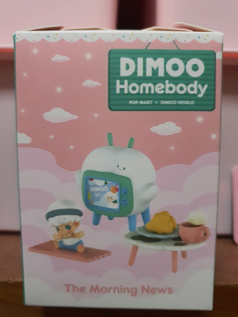 Popmart Dimoo Homebody blindbox, Hobbies & Toys, Toys & Games on Carousell