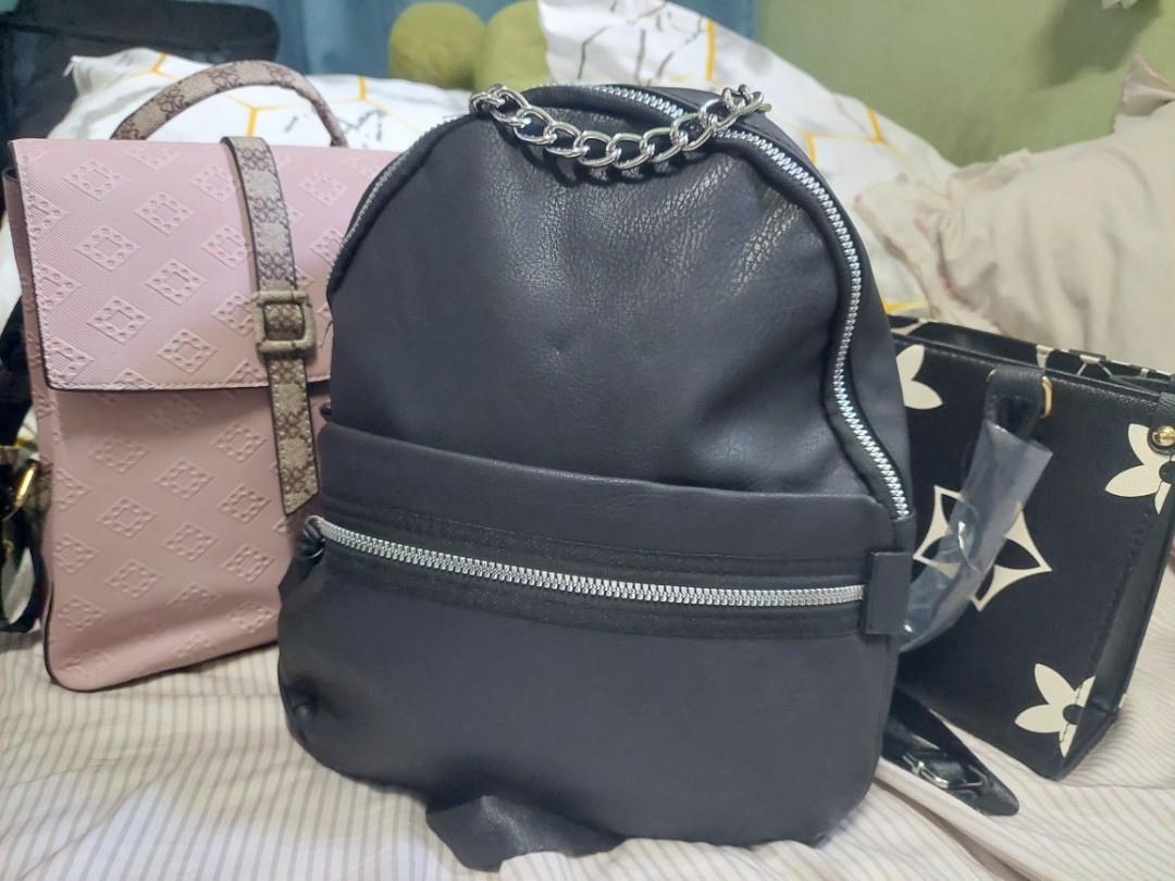 Primark Backpack (Black), Women's Fashion, Bags & Wallets, Backpacks on ...
