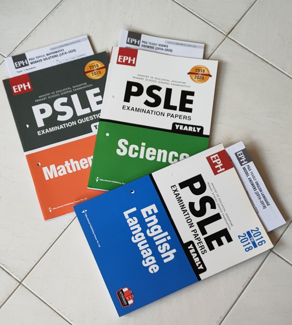 PSLE Exam Papers & Answer sheets, Hobbies & Toys, Books & Magazines ...