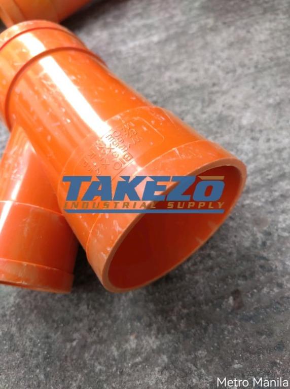 PVC Wye Reducer, Commercial & Industrial, Industrial Equipment on Carousell