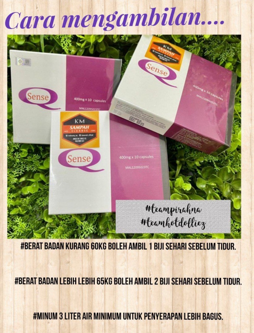 Q Sampah cleanse, Beauty & Personal Care, Bath & Body, Body Care on ...