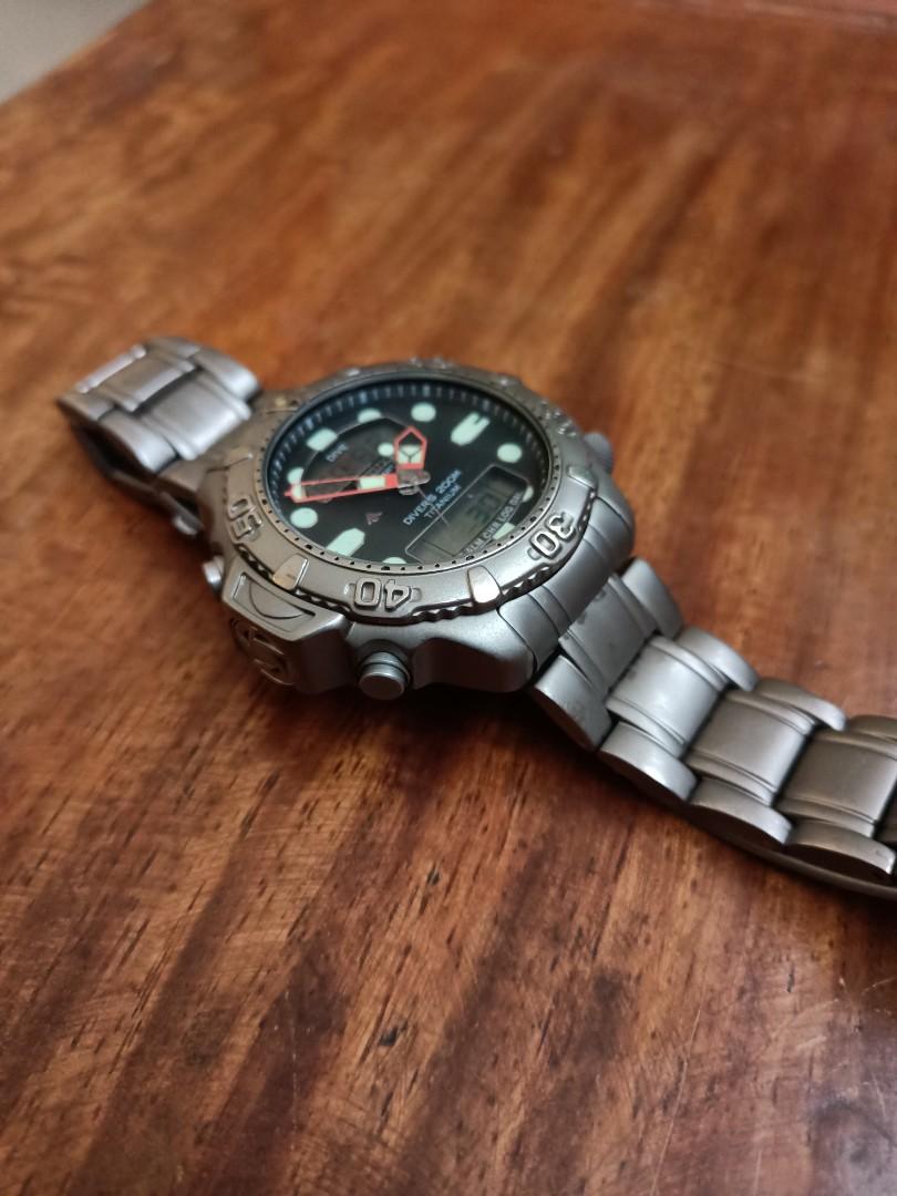 Rare and Collectible Citizen Promaster Diver's Analog-Digital 200m ...