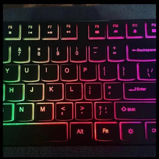 RGB keyboard flat keys, Computers & Tech, Parts & Accessories, Computer ...